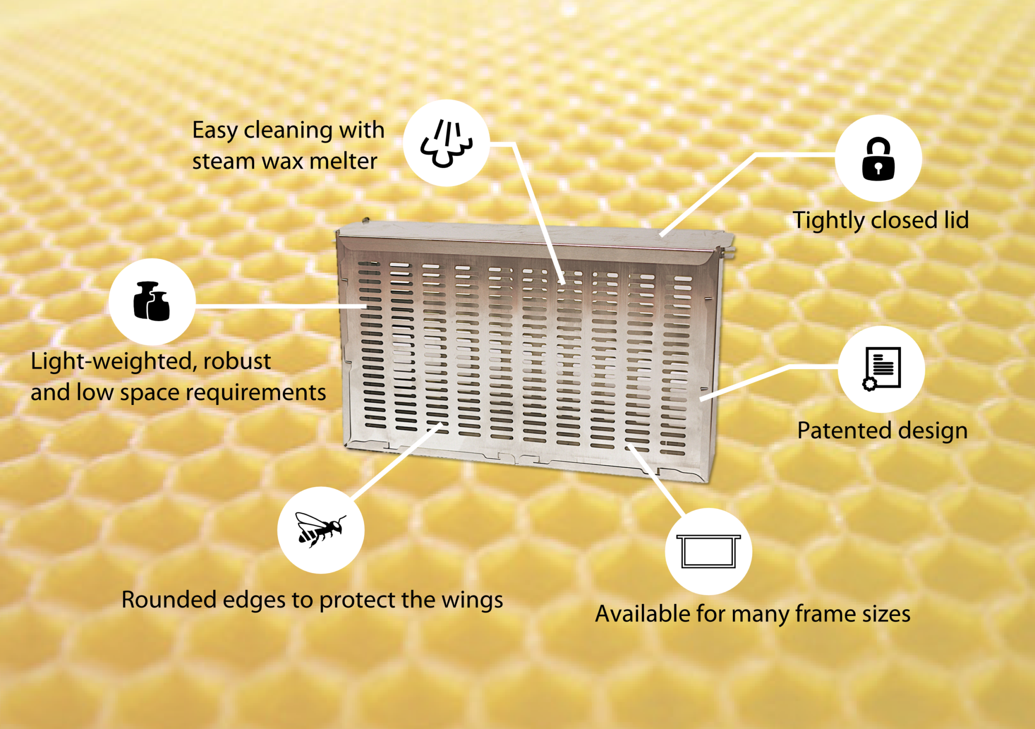 Duplex-Framebox - Varroa Controller